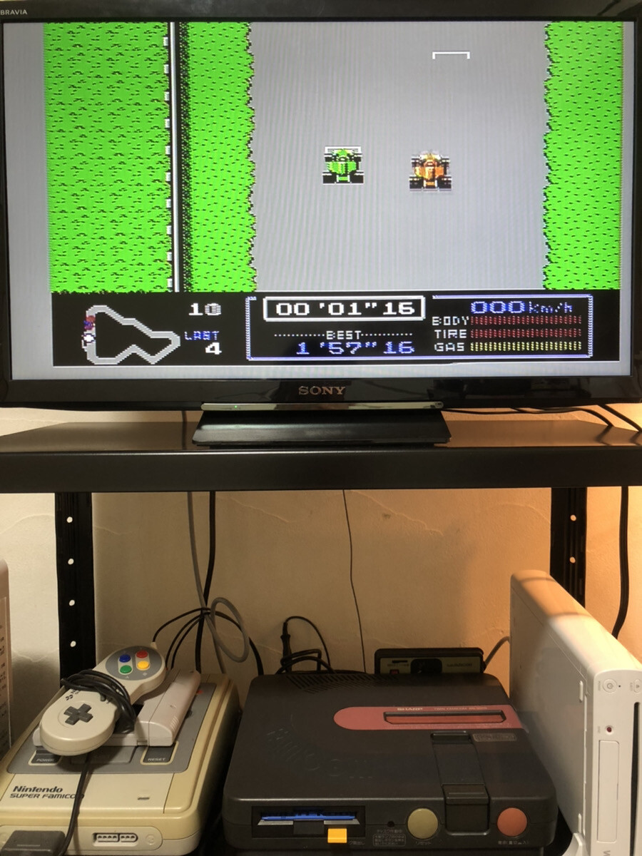 Famicom Grand Prix F1 Race Nintendo Famicom Disk System Racing FSC-FRGE ...