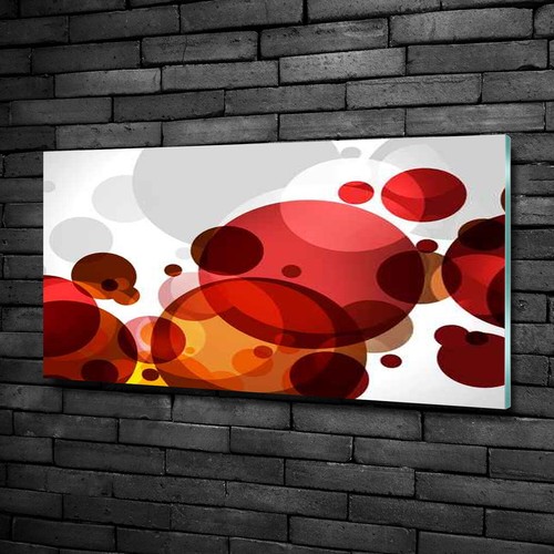 Tulup Tableau Sur Verre Trempé Image 100x50 - Abstraction De La Roue | eBay