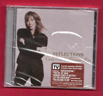 Carly Simon Reflections Carly Simon's Greatest Hits Music CD New Sealed ...