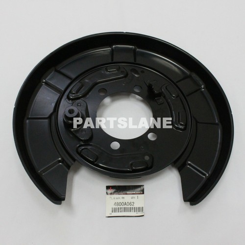 4800A062 Mitsubishi Genuine OEM RR BRAKE BACKING Rear RH Brake Backing ...