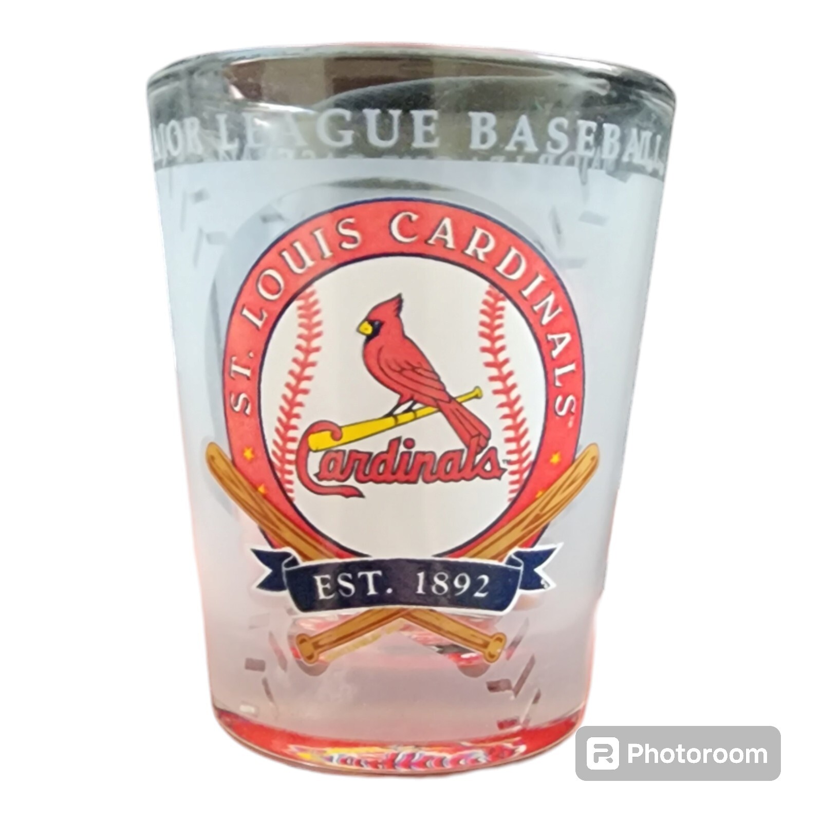 St Louis Cardinals Shot Glass Frosted MLB Baseball Official | eBay