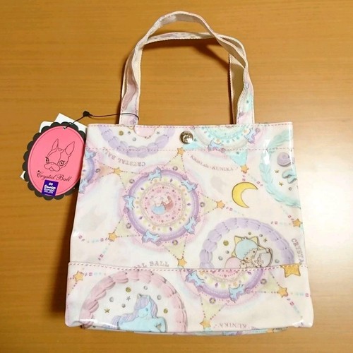 Crystal Ball Sanrio Little Twin Stars Tote Bag New With Tag Kiki Lala ...