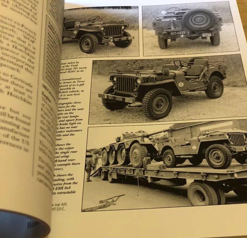 M201 The Story of the Hotchkiss Jeep Book French Army Jeeps WW2 Willys ...
