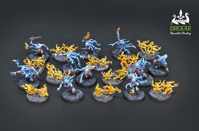 Daemons of Tzeentch Blue Horrors warhammer 40K ** COMMISSION ** pro ...