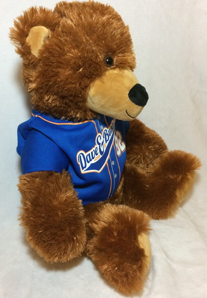 Coach Bear Plush Stuffed Animal #82 Jersey Toy Factory Dave and Busters ...