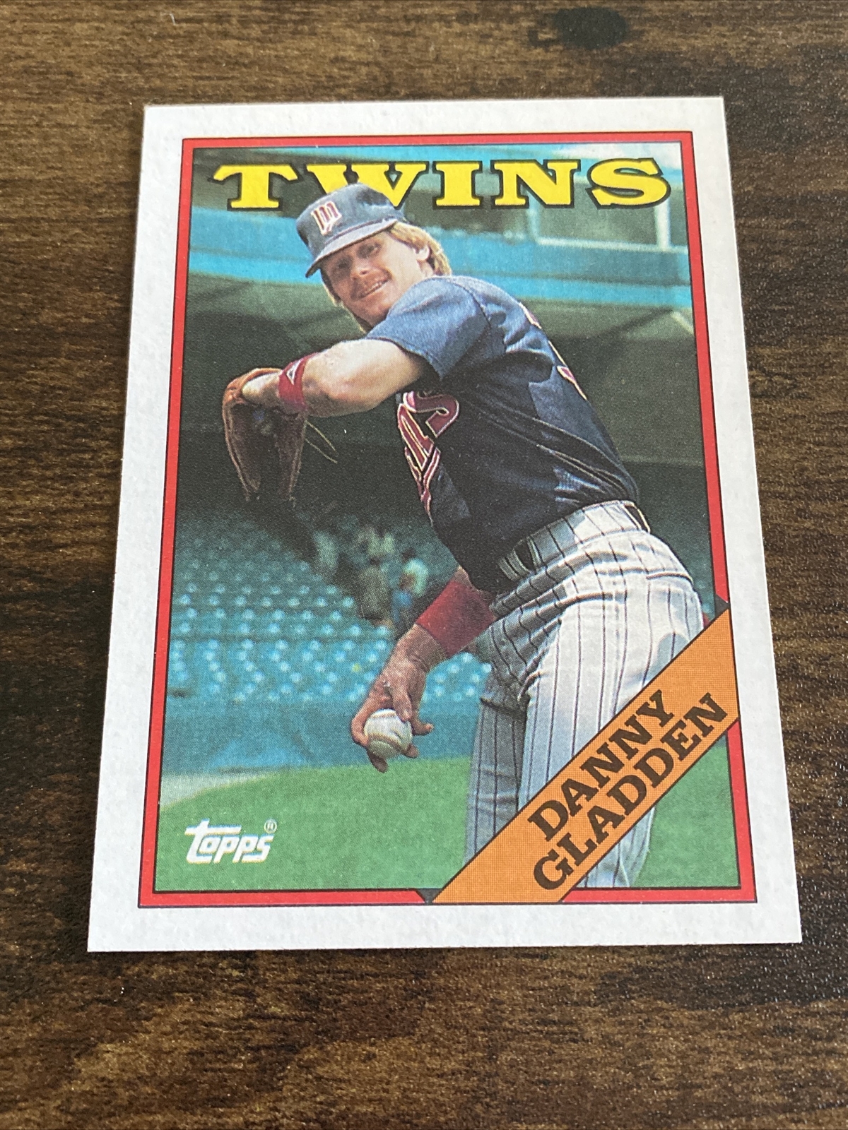 1988 Topps Danny Gladden Minnesota Twins #502 C7759* | eBay