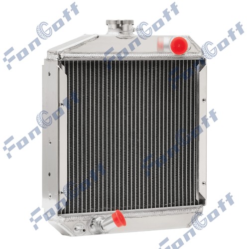 2 Row Aluminum Radiator Fits Yanmar Tractor YM1401/YM1502/YM1510 ...