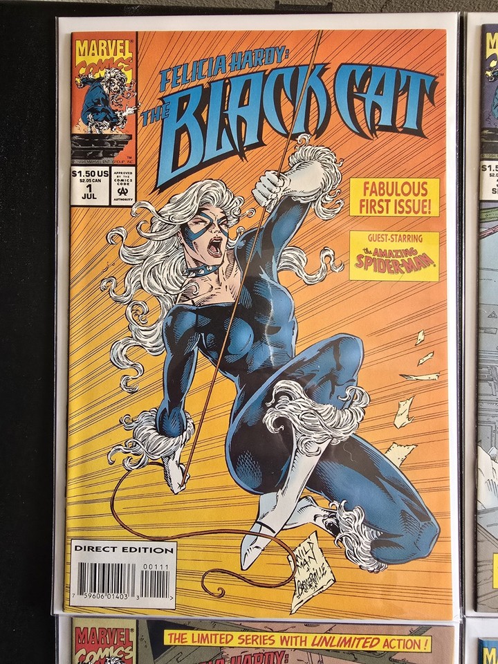Felicia Hardy: The Black Cat #1-4 Complete Series Marvel 1994 VF/NM ...