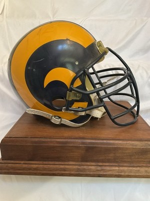 Los Angeles Rams Vintage Riddell 1978 PAC-3 Game Used Football Helmet ...