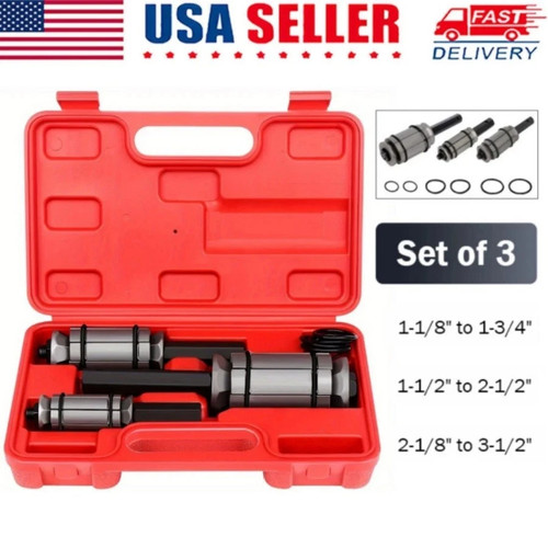 3Pc Tail Pipe Tube Exhaust Muffler Expander Spreader Tool Set 1-1/18" 3 ...