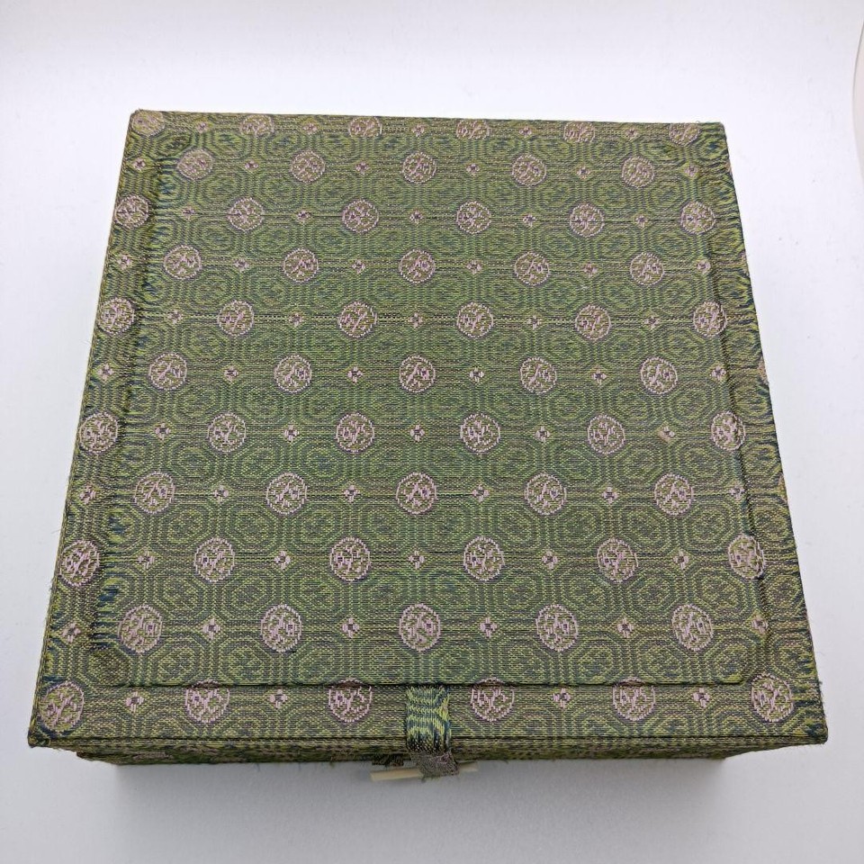 [B484] Inkstone, round shape, round inkstone, with lid, boxed ...