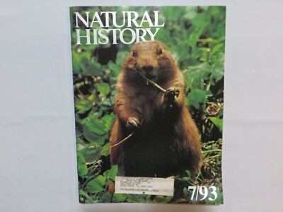 Natural History Magazine 1993 July 2W | eBay