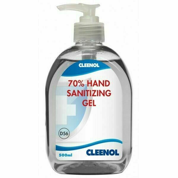 Cleenol 70% Alcohol Hand Sanitizing Gel - 500ml for sale online | eBay