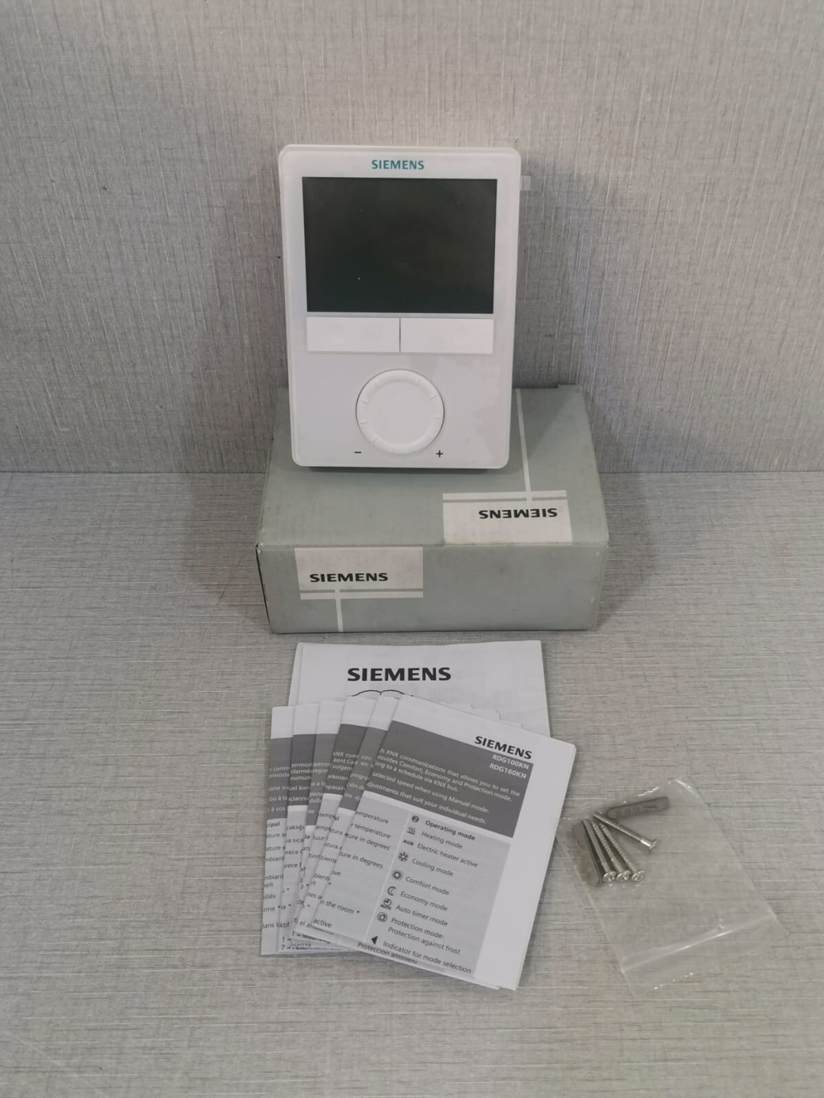 Siemens RDG100KN Room Thermostat -Without Back Cover | eBay