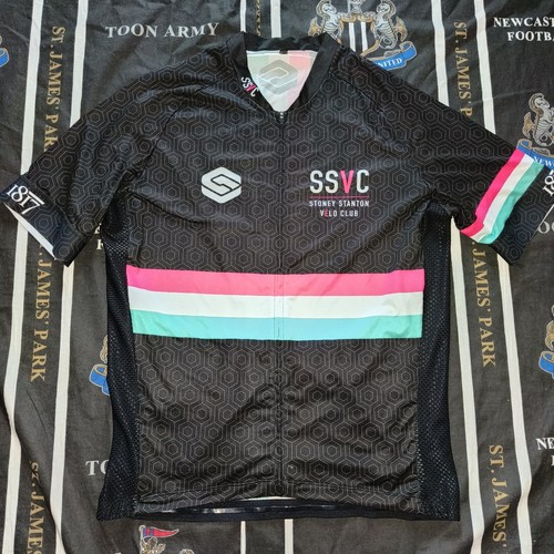 SSVC Stoney Stanton Velo Club Cycling Jersey Shirt Bicycle Full Zip ...