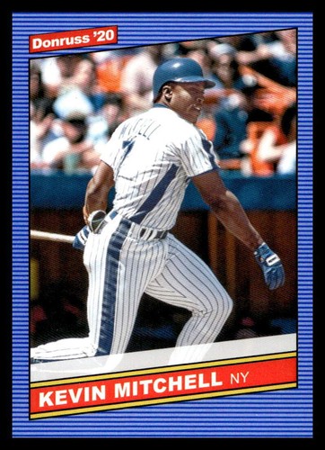 2020 Donruss #214 Kevin Mitchell R86 New York Mets | eBay
