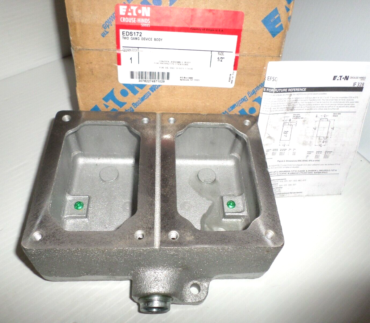 Crouse Hinds Explosion Proof Electrical Boxes Crouse Hinds EYS31 1 In
