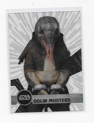 2017 TOPPS STAR WARS HIGH-TEK #88 OOLIN MUSTERS FORM 2 PATTERN 2 ...