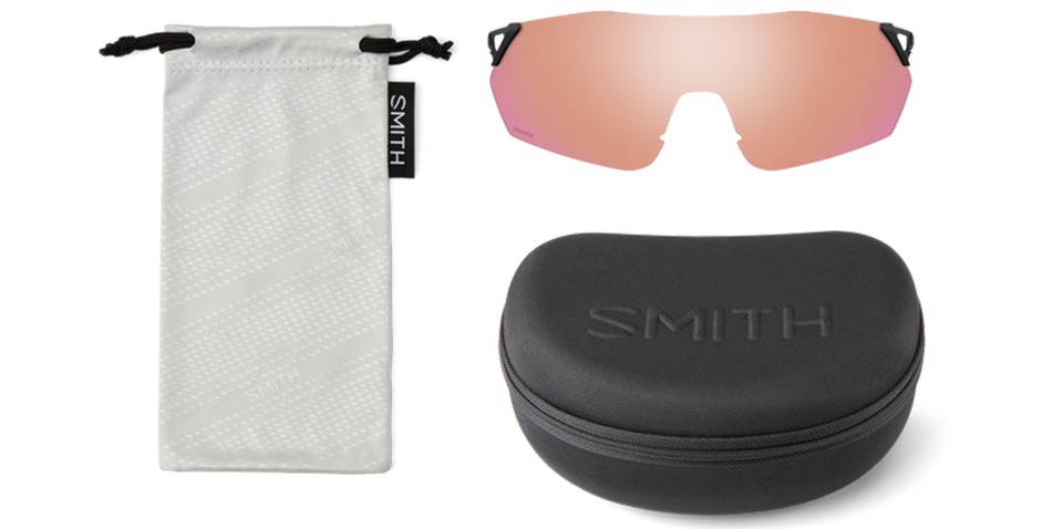 Smith Optics Reverb ChromaPop Rimless Shield Sunglasses w/ Bonus Lens ...