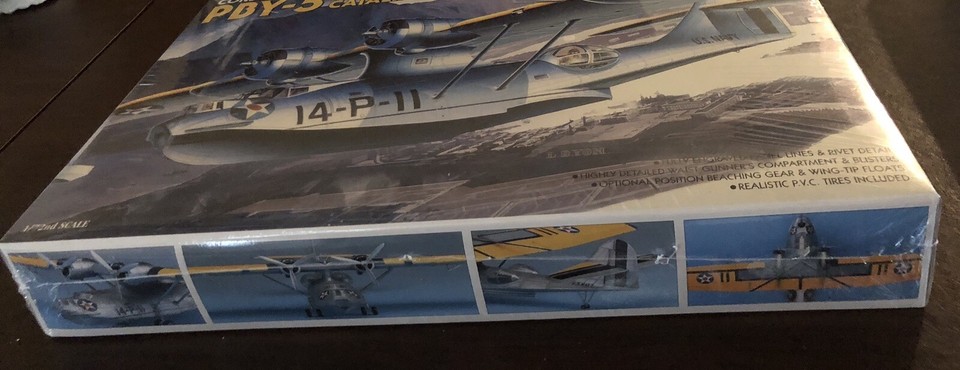 Academy Hobby Model Kits #2123 Consolidated PBY-5 Catalina 1:72 Scale ...