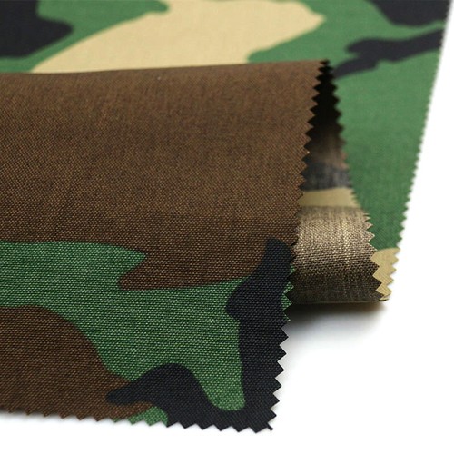US 4 Color Camouflage Waterproof PU Fabric Nylon 500D Material Military ...