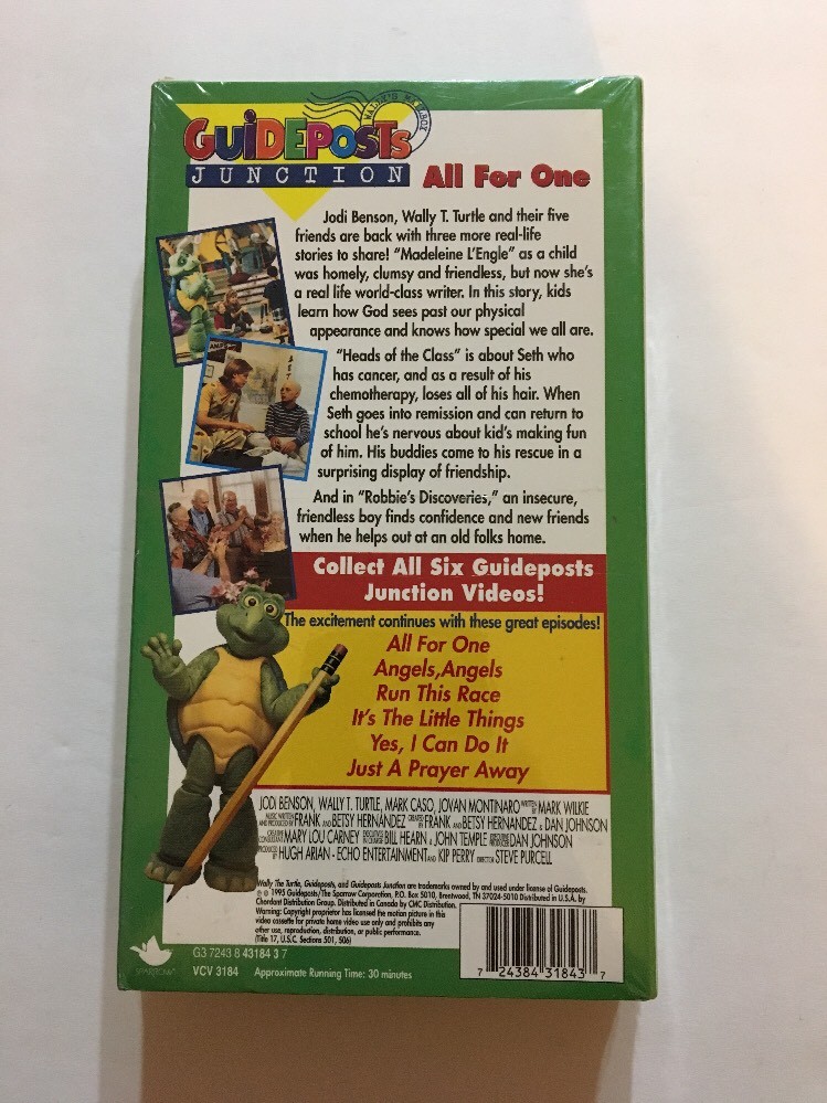 Guideposts Junction All For One(VHS 1995)RARE VINTAGE COLLECTIBLE-SHIP ...