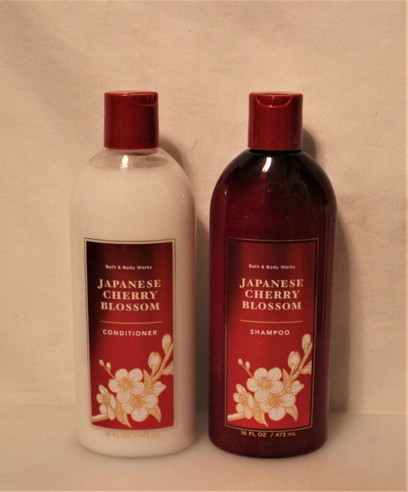 Bath & Body Works Shampoo & Conditioner Japanese Cherry Blossom 16 oz ...