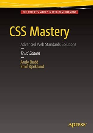 CSS Mastery 9781430258636| eBay