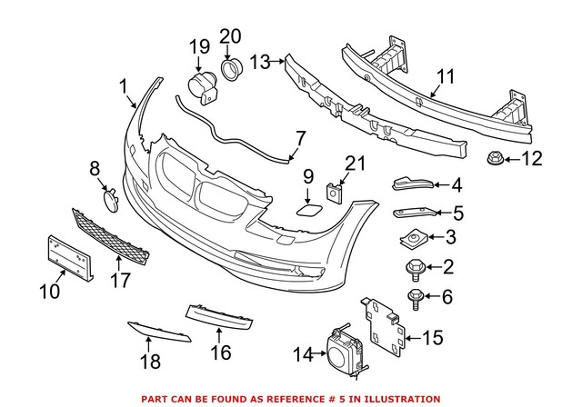 BMW 51117227898 Genuine OEM Factory Original Guide Insert for sale ...