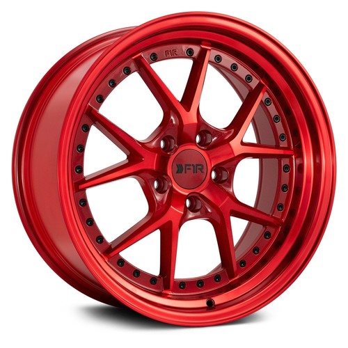 F1R F105 Wheel 17x8.5 (38, 5x114.3, 73.1) Red Single Rim | eBay