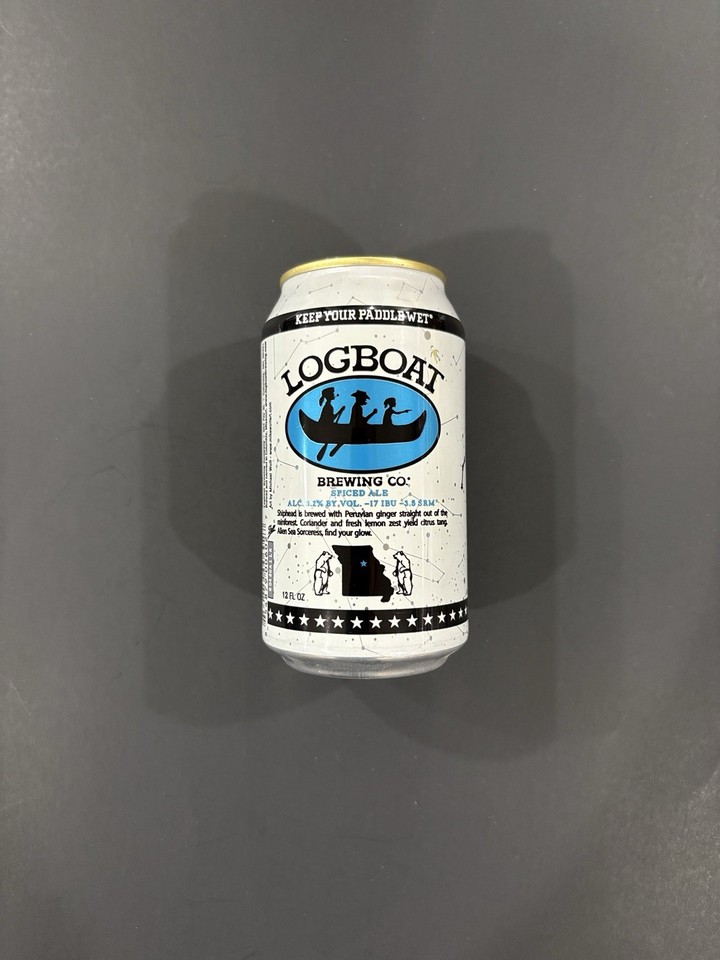 Shiphead Beer Can. 2016. Logboat Craft Brewing. Columbia Missouri ...
