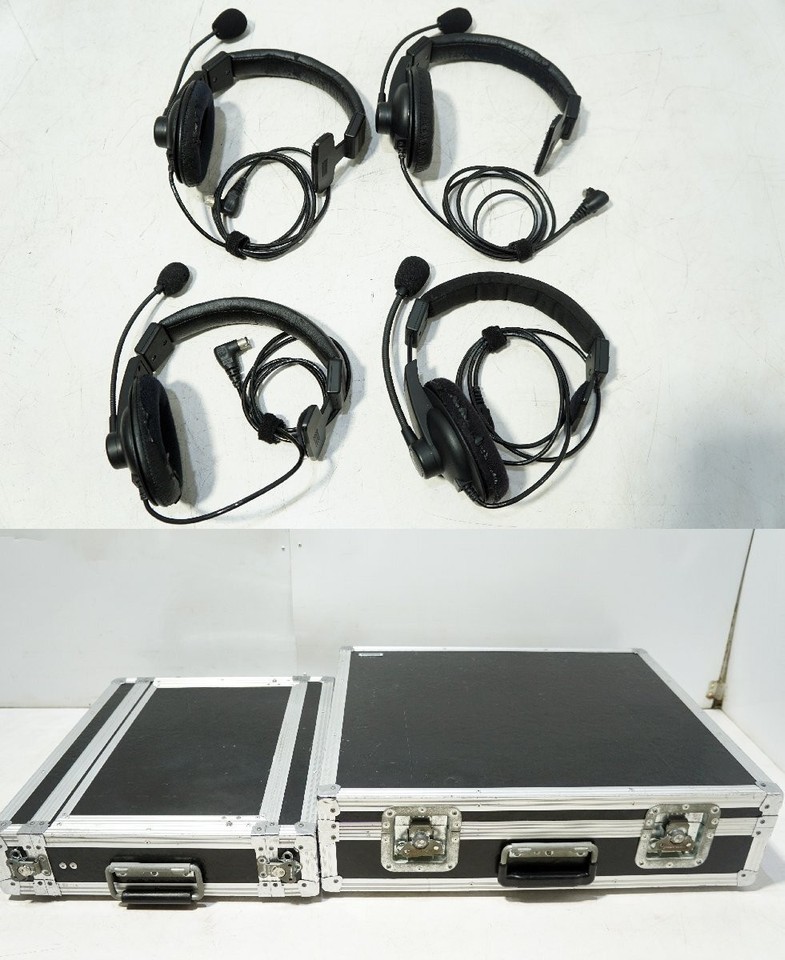 Clear-Com HME DX200 Wireless Intercom System with Headsets,Charger,Case ...