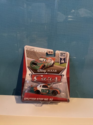 disney pixar cars Sputter Stop No. 92 New In The Package | eBay