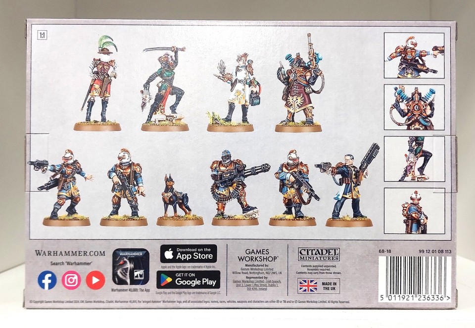 Warhammer 40000 Imperial Agents ROGUE TRADER ENTOURAGE single models | eBay