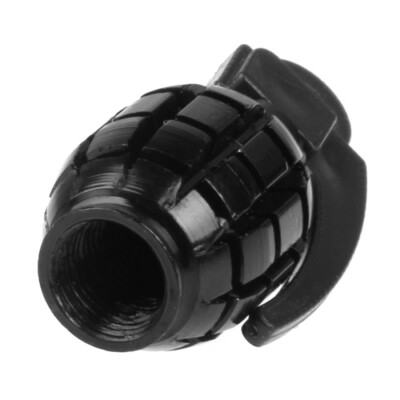 2pc Black Bicycle Bike Motorcycle Car Tire Tyre Valve Dust Caps Cover ...