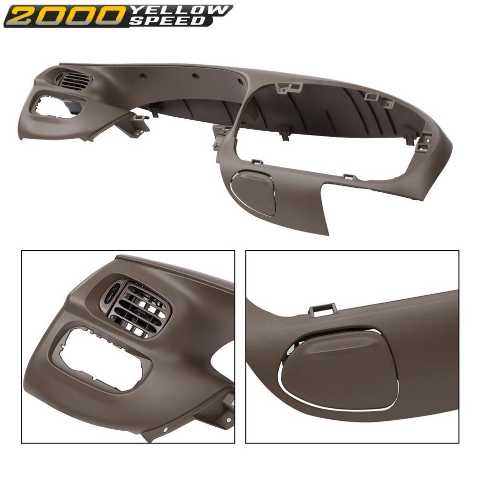 Dashboard Bezel Fit For 97-03 Ford F-150 Expedition Instrument Dash Pad ...