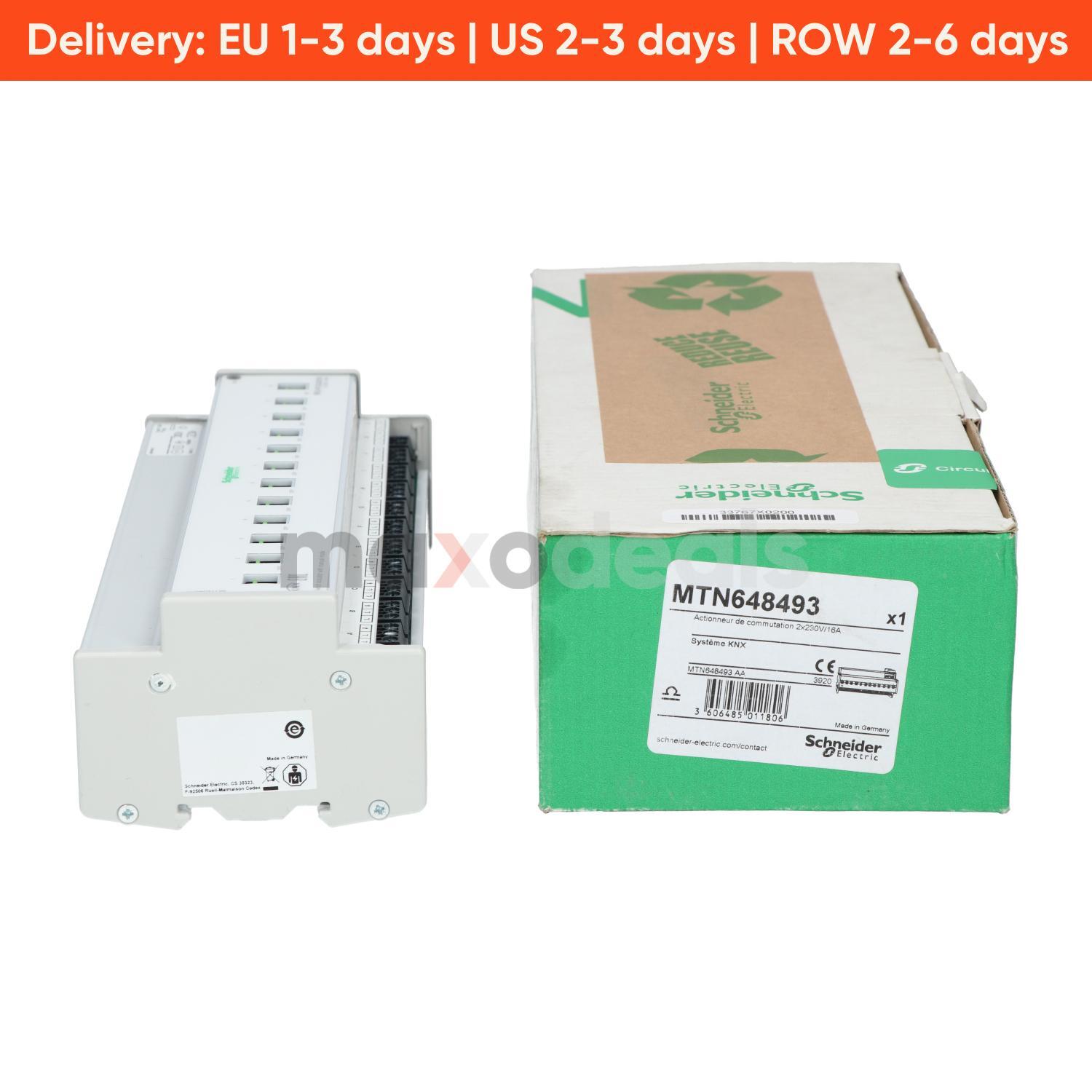 Schneider ELectric MTN648493 Switch Actuator with Manual Mode - Light ...