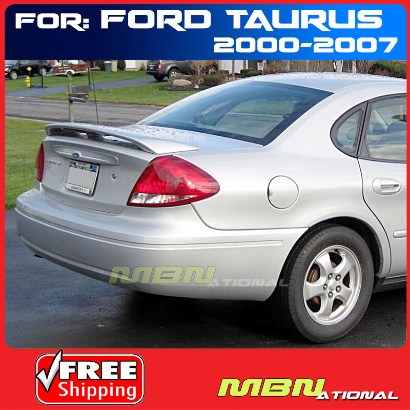 For 00-07 Ford Taurus Trunk Spoiler 3rd LED Brake Painted FX MERLOT ...