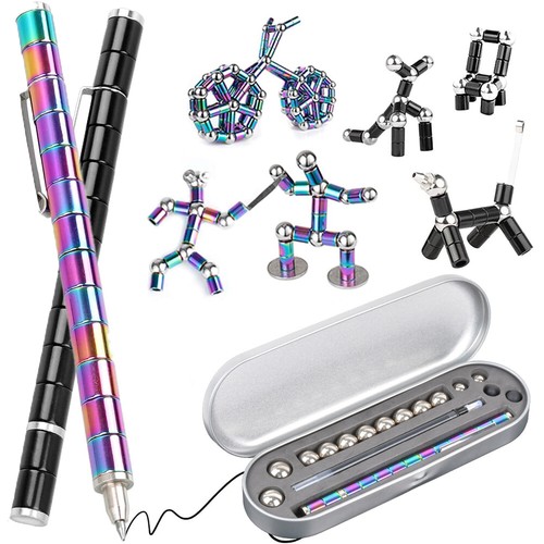 Magnetic Fidget Pen Decompression Toy Stress Relieve Adults Kids ...