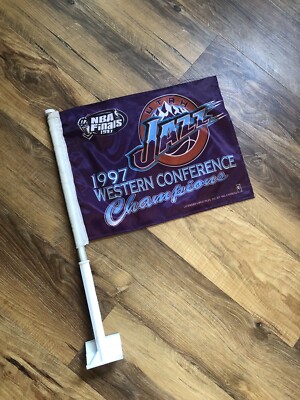 Vintage Utah Jazz Flag | eBay