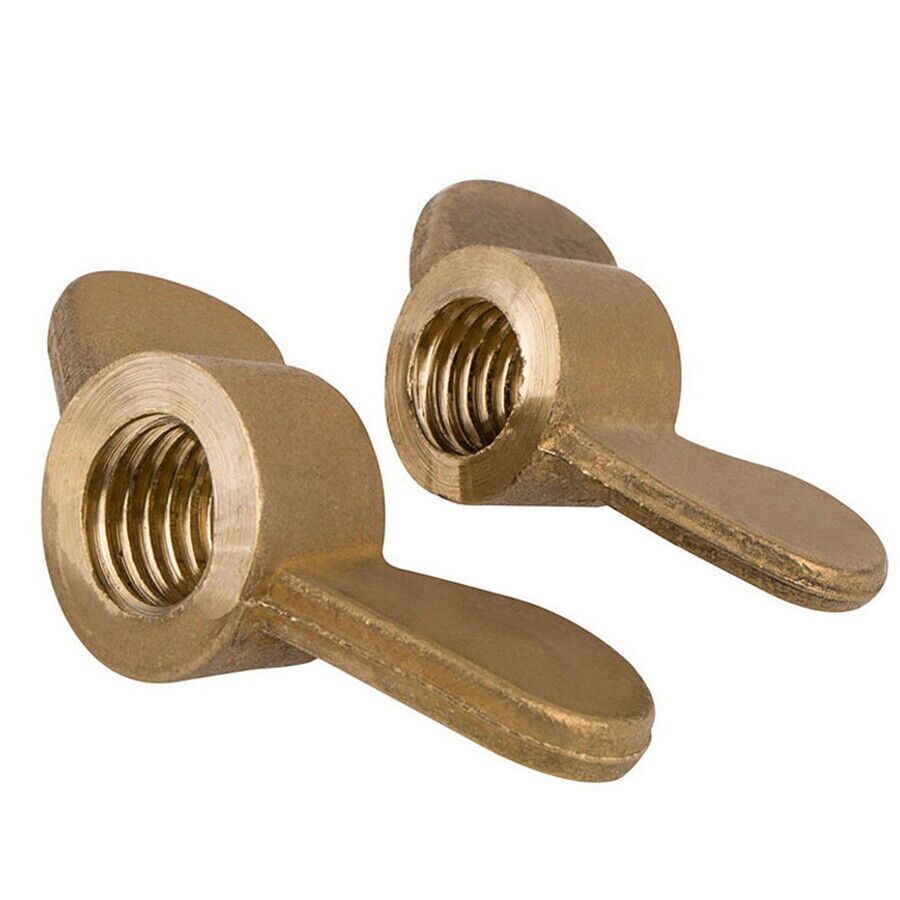 Solid Brass Wing Nuts Butterfly Nut M3 M4 M5 M6 M8 M10 M12 M14 M16 ...
