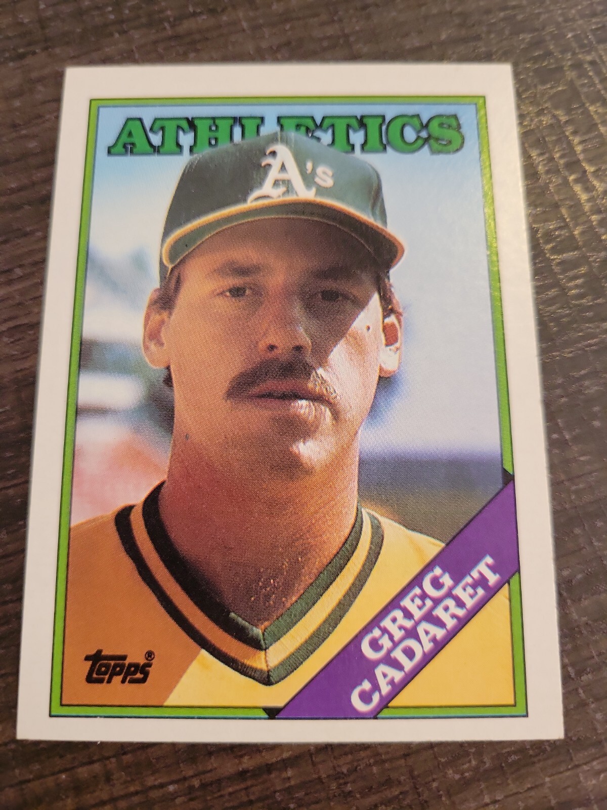 Greg Cadaret #328 1988 Topps Baseball Card | eBay