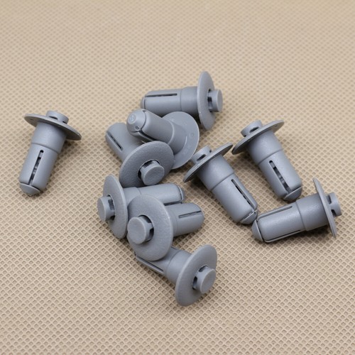 10 Nylon Push-Type Retainer Clip For Ford Chrysler Interior Trim, Dash ...