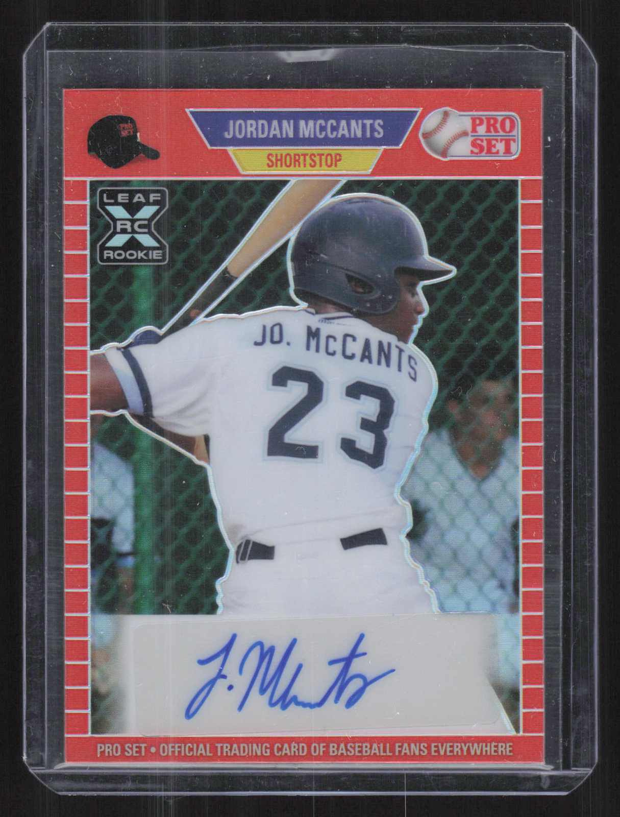 2021 Leaf Pro Set Metal #PA-JM2 Jordan McCants Auto | eBay