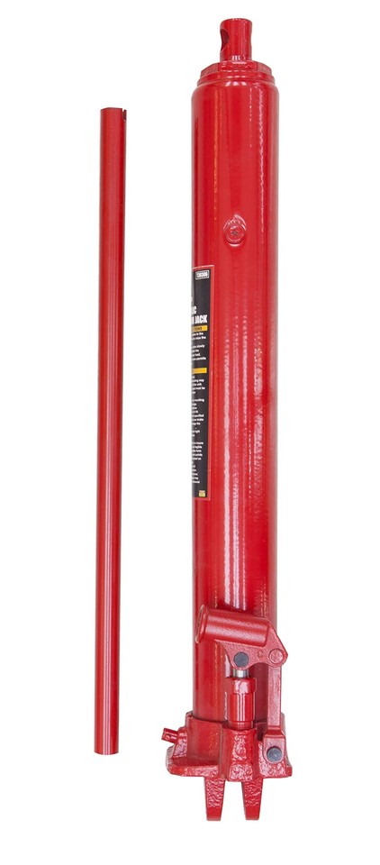 BIG RED 8Ton Long Ram Jack Clevis Base Garage Cranes, Engine Hoists | eBay