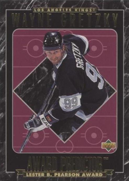 1995-96 Upper Deck - Retail Award Predictor Wayne Gretzky #RR41 Prizes ...
