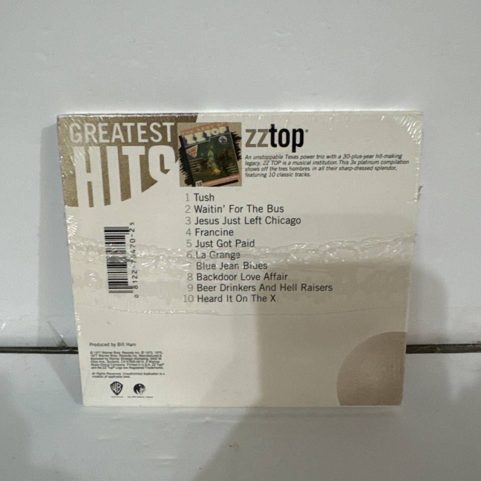 The Best of ZZ Top [2004] ZZ Top (CD, Jul-2004, Warner Bros.) BRAND NEW ...