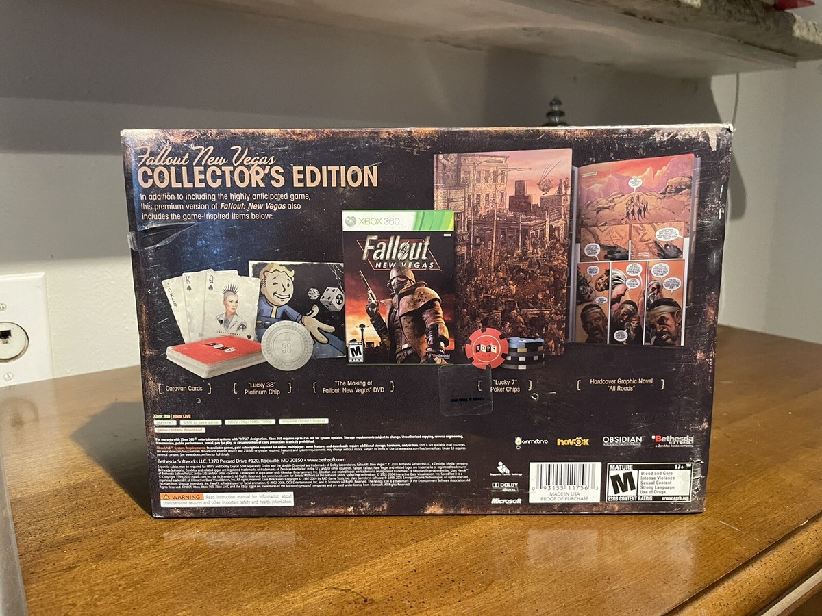 Fallout New Vegas Cards Collector S Edition