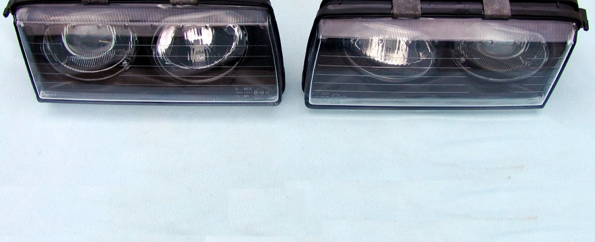 BMW E36 M3 ZKW EURO ELLIPSOID HEADLIGHTS, ORIGINAL ZKW, OEM, BRAND NEW ...