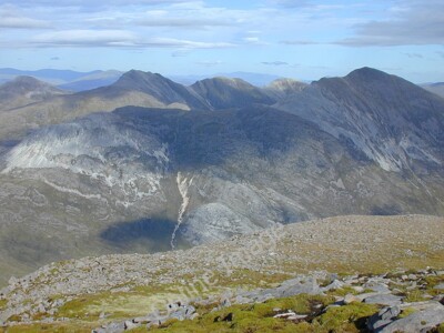 Photo 6x4 East northeast from Maol Chean-dearg Looking towards Sgorr ...